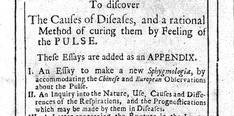 Sir John Floyer's Pulse-watch - Early Modern Medicine